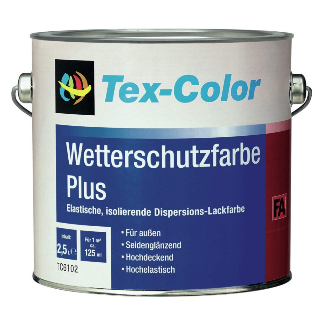 Tex-Color Wetterschutzfarbe Plus – Kuhn Bauzentrum Nachf. GmbH