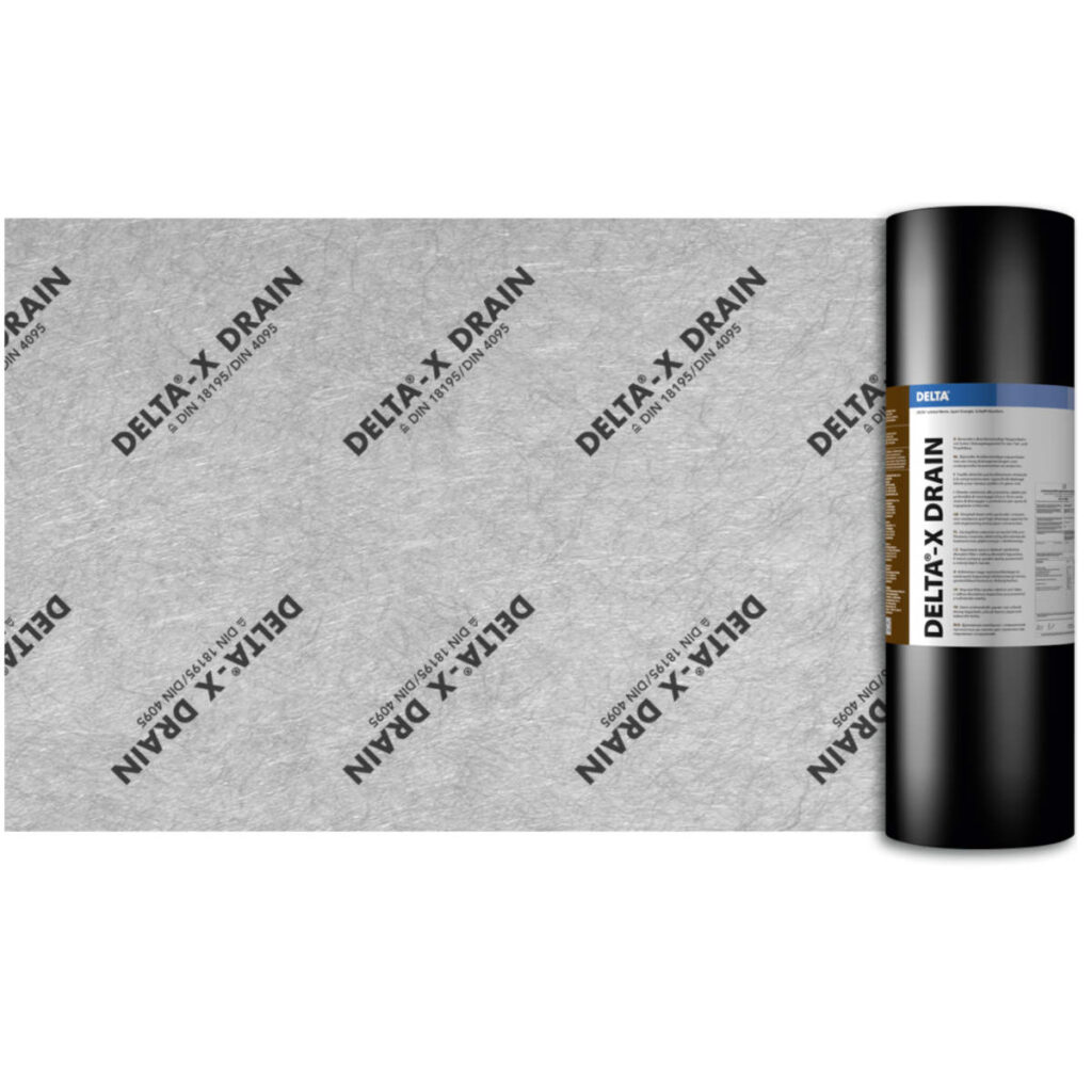 Dörken DELTA X-Drain Noppenbahn – Kuhn Bauzentrum Nachf. GmbH