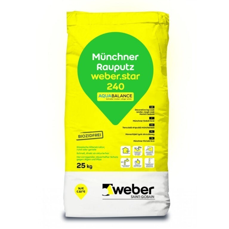 Weber.dur 120 Zementputz naturgrau 30 kg – Kuhn Bauzentrum Nachf. GmbH