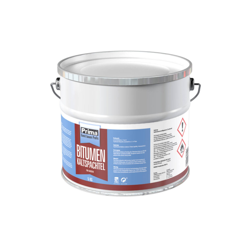 Prima Bitumen-Kaltspachtel 5 kg – Kuhn Bauzentrum Nachf. GmbH