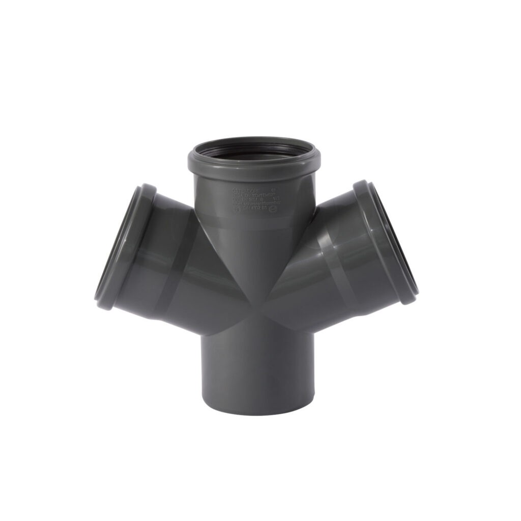 HTsafeDA Doppelabzweig DN 110 / DN 110 / 67° – Kuhn Bauzentrum Nachf. GmbH